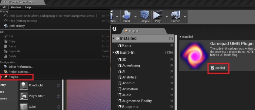 How to move the Mouse Cursor using the Gamepad – FPS Game Starter Kit