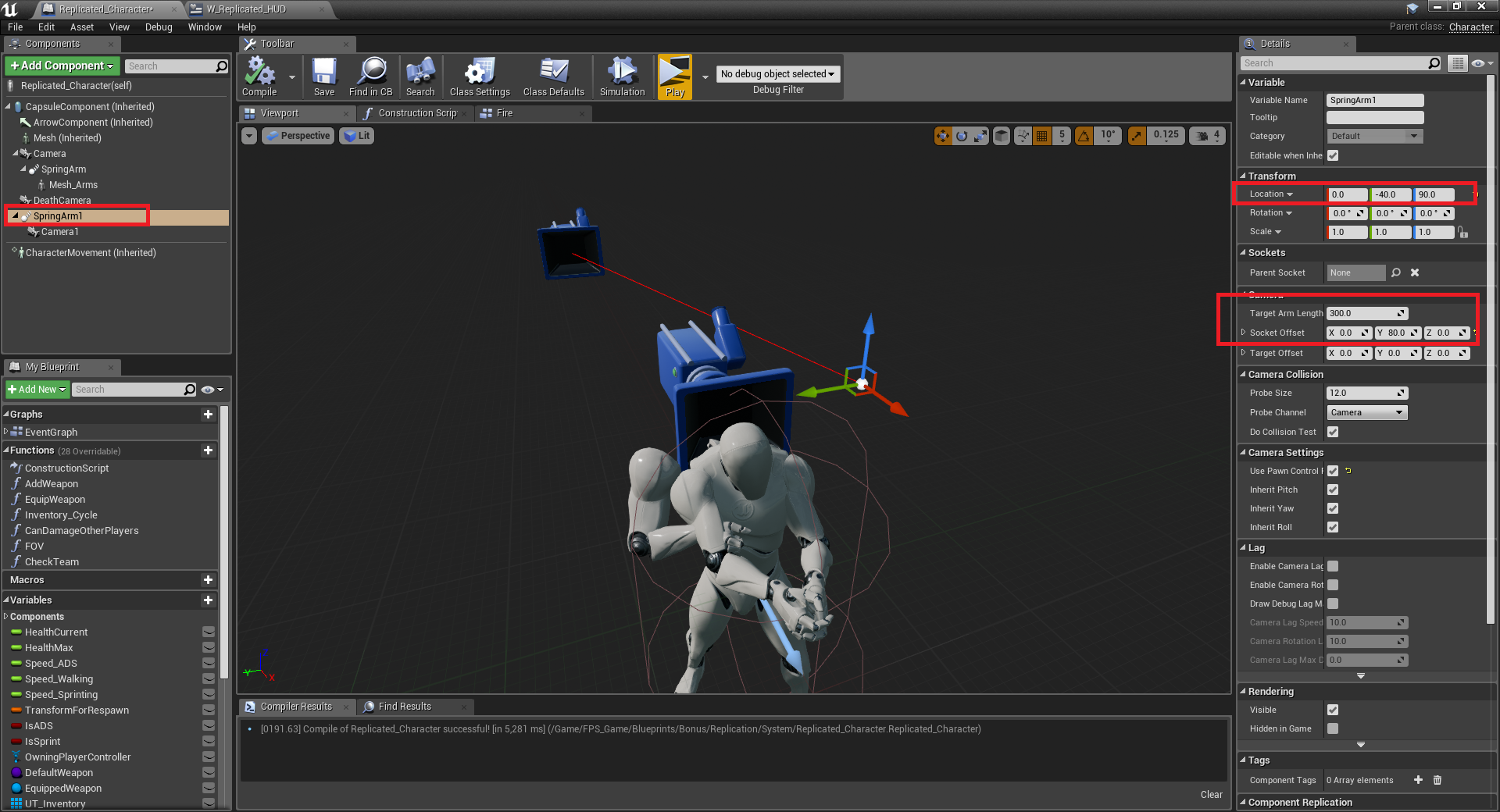 How to mod the multiplayer mode into TPS – FPS Game Starter Kit
