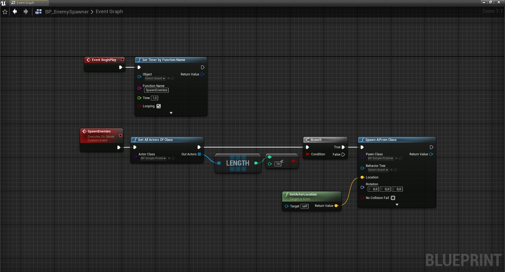 How to make a timer based enemy spawner – FPS Game Starter Kit