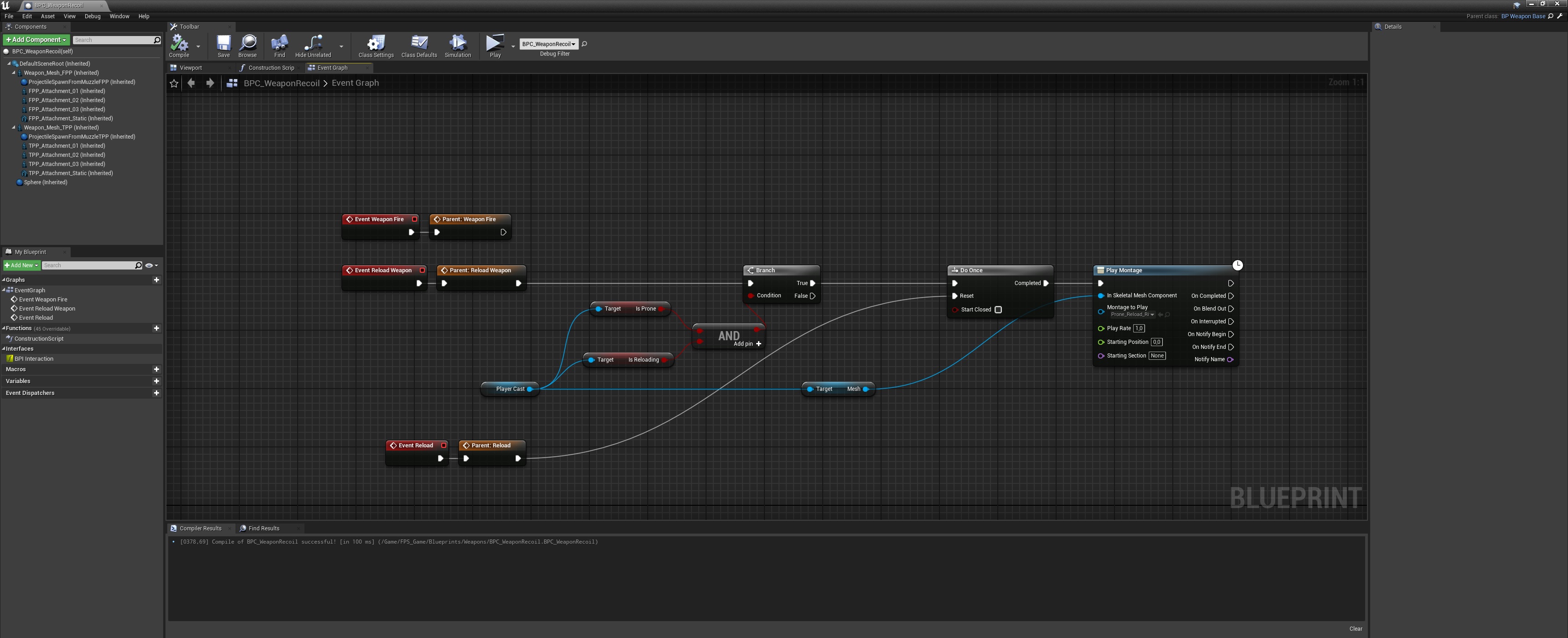 How to add prone – FPS Game Starter Kit