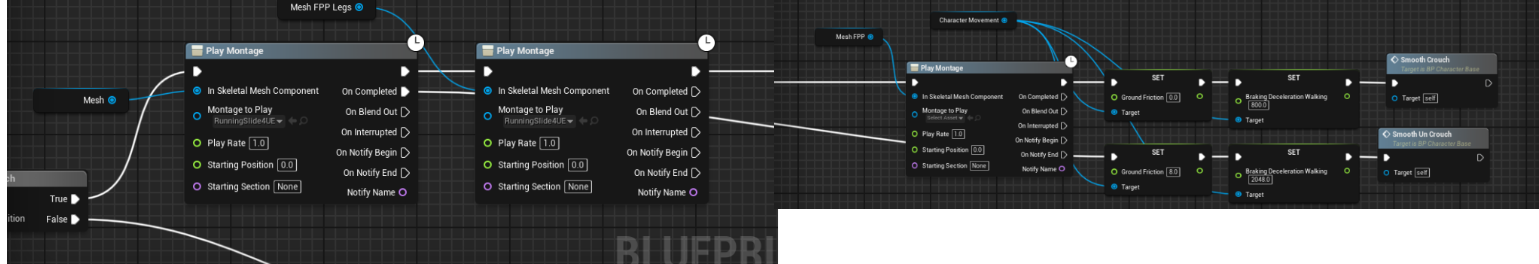 How to add sliding ability – FPS Game Starter Kit